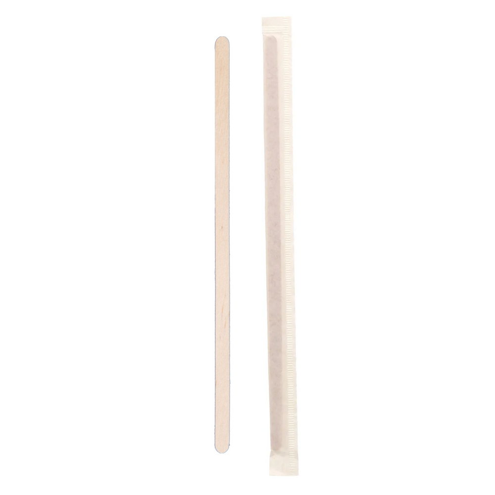 Stirrer Coffee 5.5" Paper Wrapped, Case 500x10 – 511Foodservice