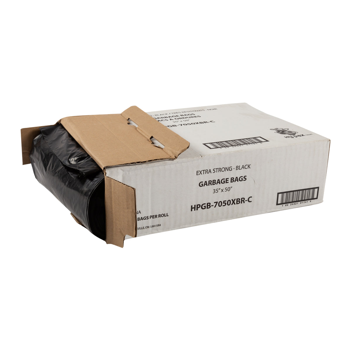 Garbage Bag 35x50 Extra Strong Black, Case 25x4 – 511Foodservice