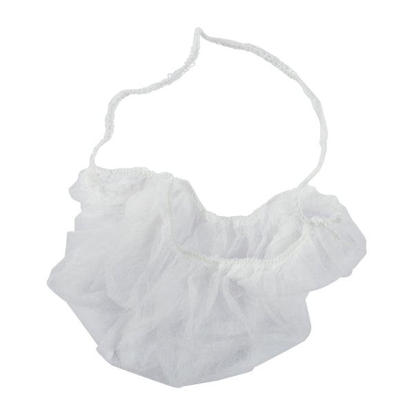 Beard Net Disposable Large White, Case 100x10 – 511Foodservice