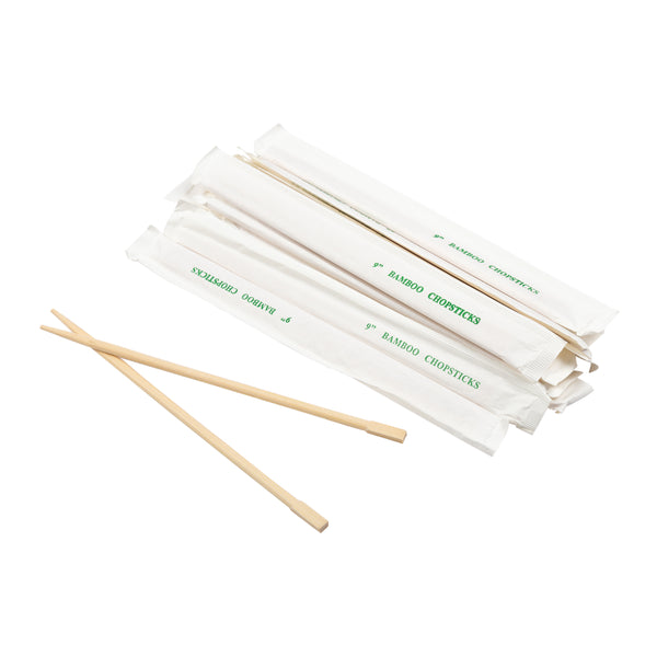 Chopstick Bamboo Fully Wrapped, Case 50x40 – 511Foodservice