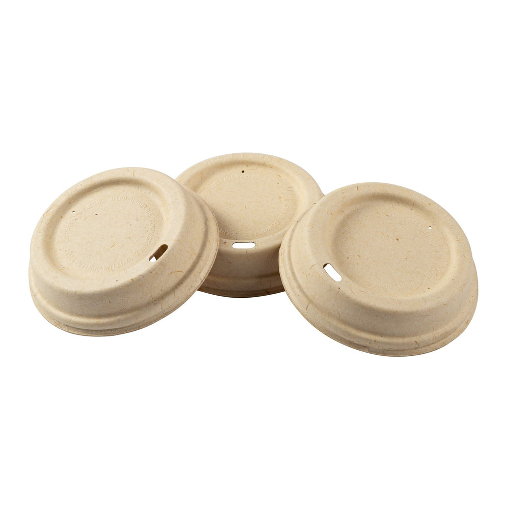 10-20 oz Fiber Lids, 20/50 – 511Foodservice