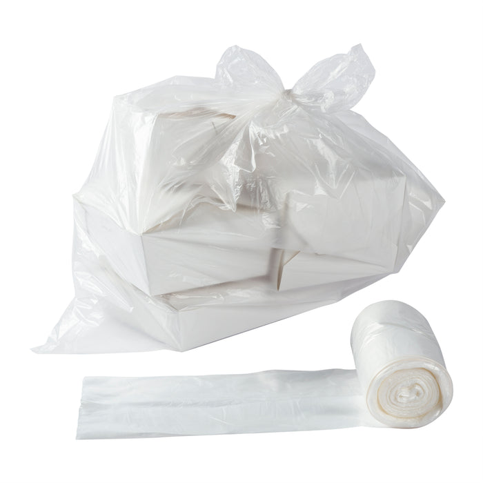 Garbage Bag 20x22 Regular Clear, Case 50x10 – 511Foodservice